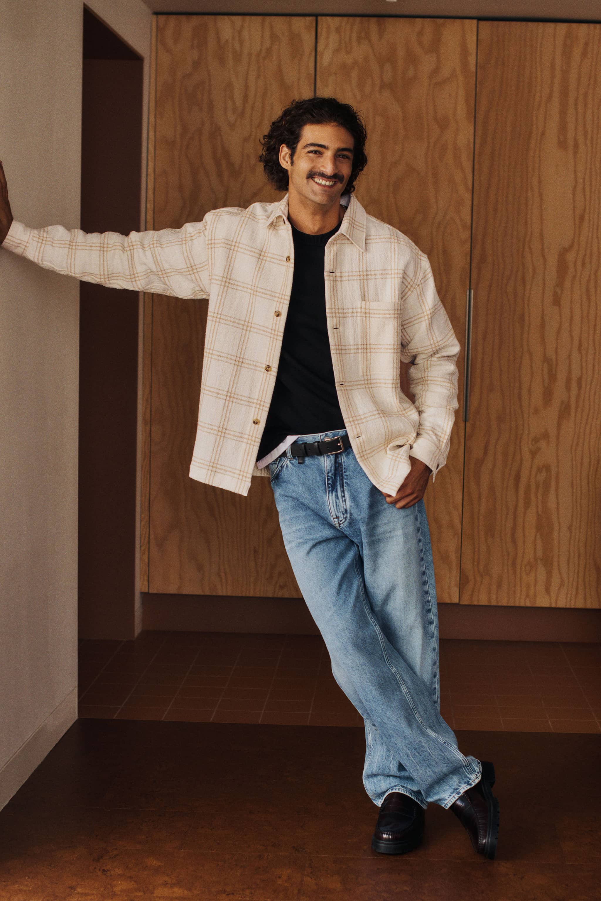 Adwin 50059 men's overshirt - Ivory - Buy online at NN.07®